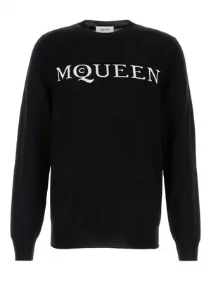 Alexander Mcqueen Drop Shoulder Knitwear For Men